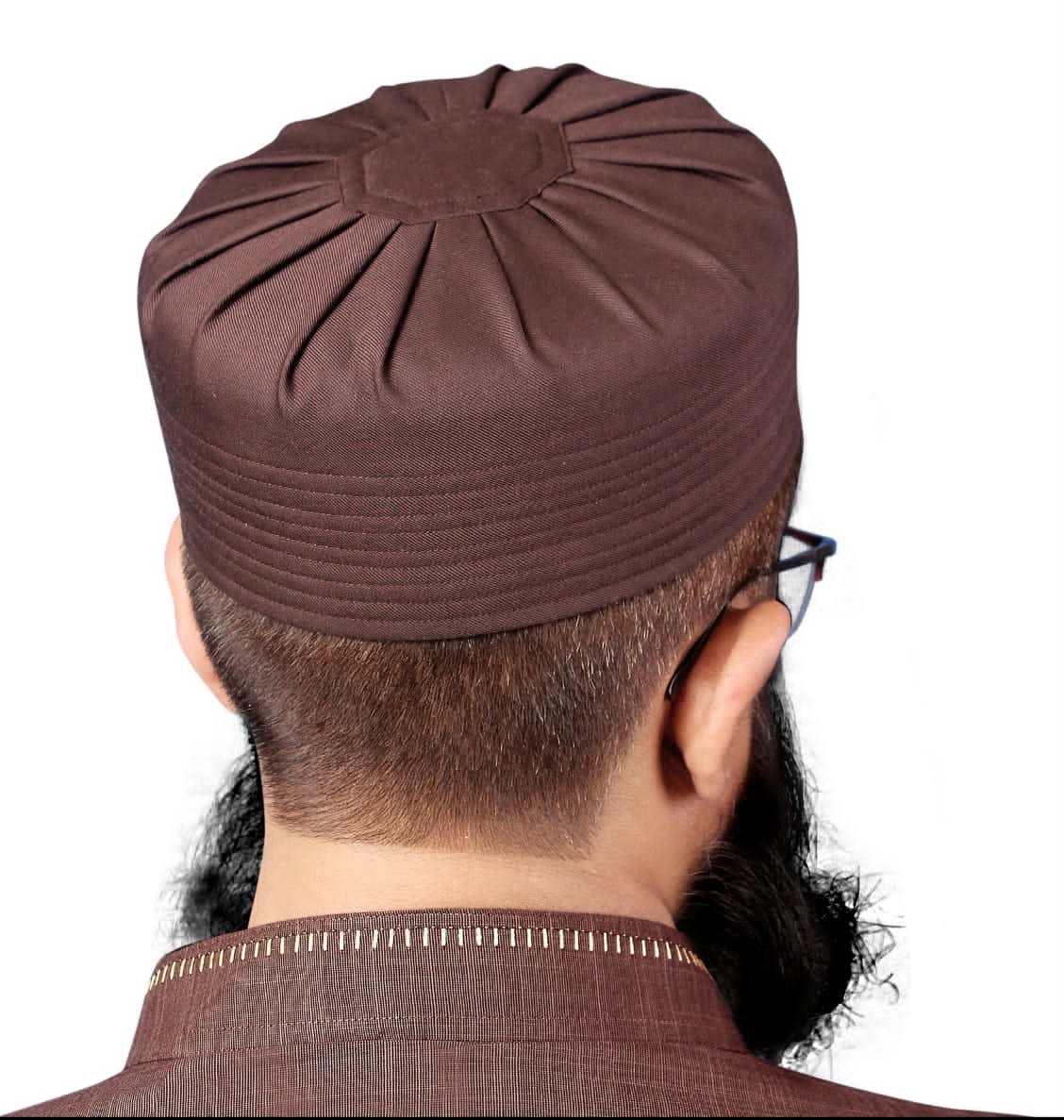 Kufi Hats Muslim Cap For Men Koofi Prayer Namaz Topi Islamic Headwear ...