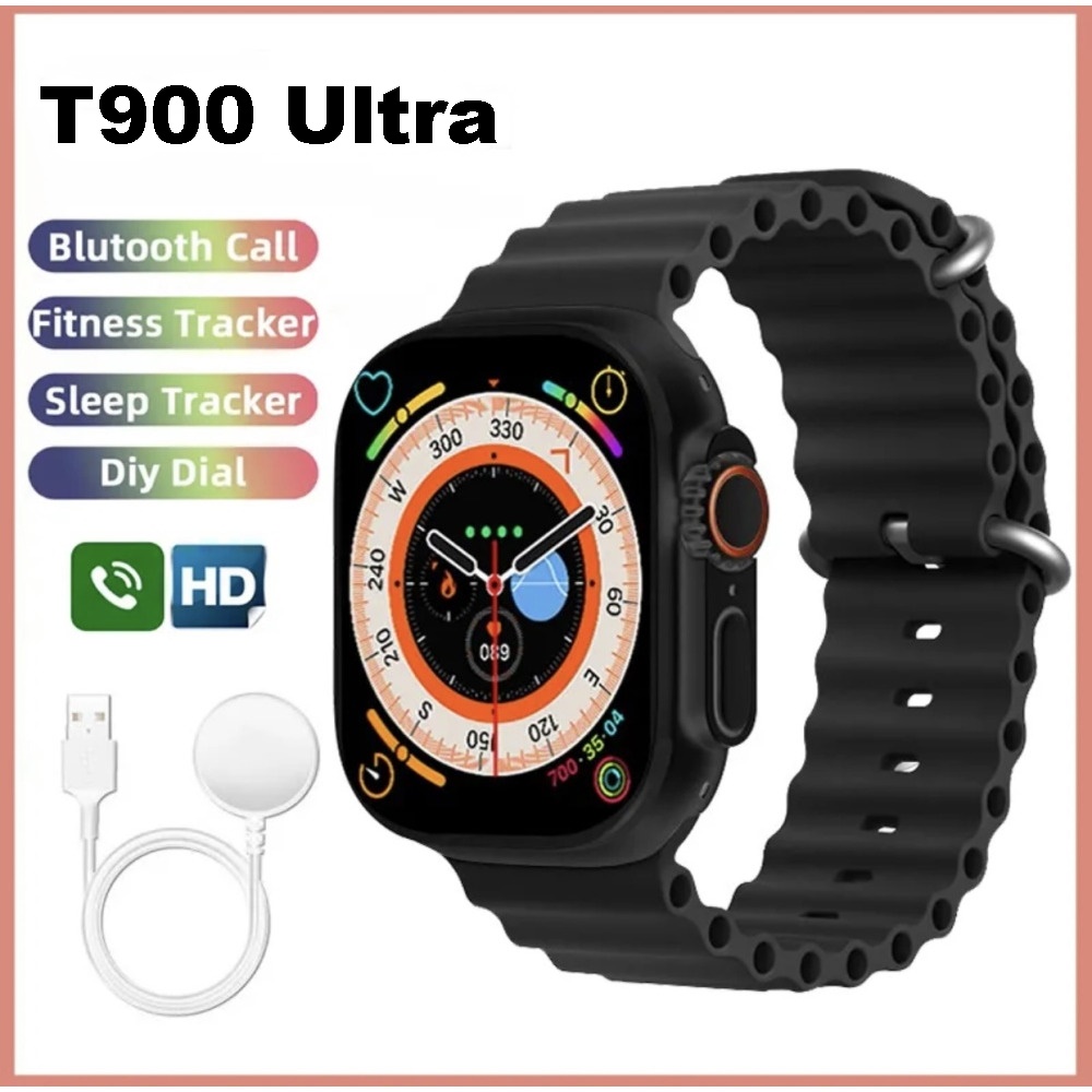 Original T900 Series 8 T900 Pro Ultra Smart Watch For Men Women 2.09 ...