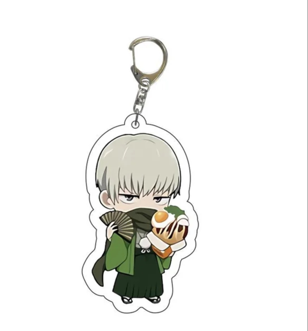 Anime Jujutsu Kaisen Arcylic Keychain Gojou Satarou Nanami Geto Megumi ...