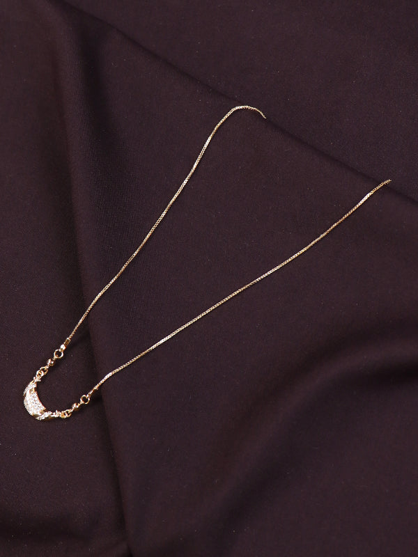 Cut Price Design Pendant Necklace 06 Gold | Daraz.pk