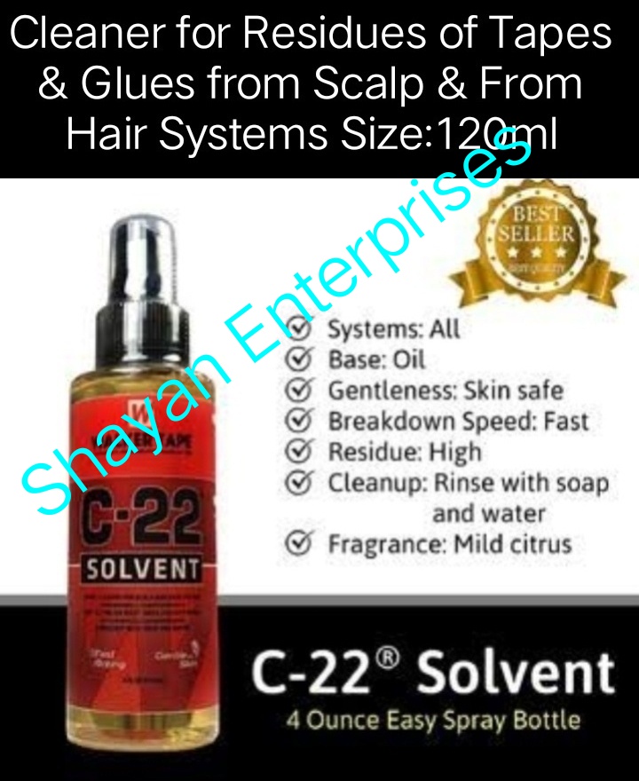 C22 Remover, C22 Solvent, Wig Cleaner, Wig Remover, Wig's Residues ...