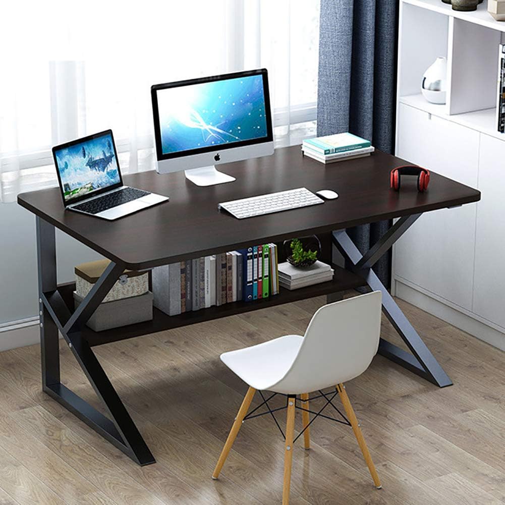 Modern Stable Computer Workstation Desk,Easy to Assemble Pc Laptop ...