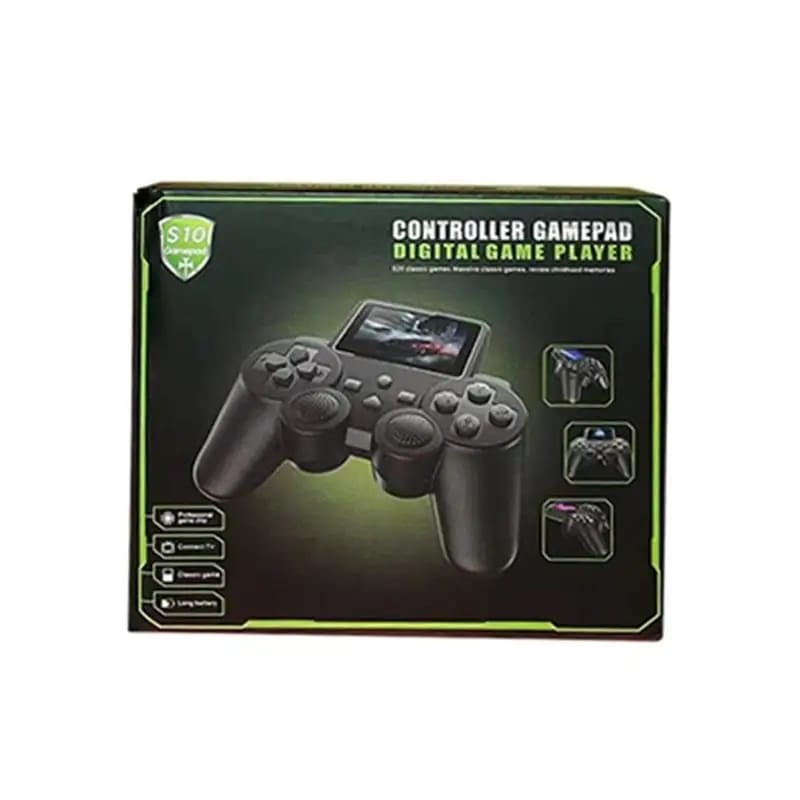 S10 Gamepad Digital Game Player – Built-in Screen, 520 Classic Games ...