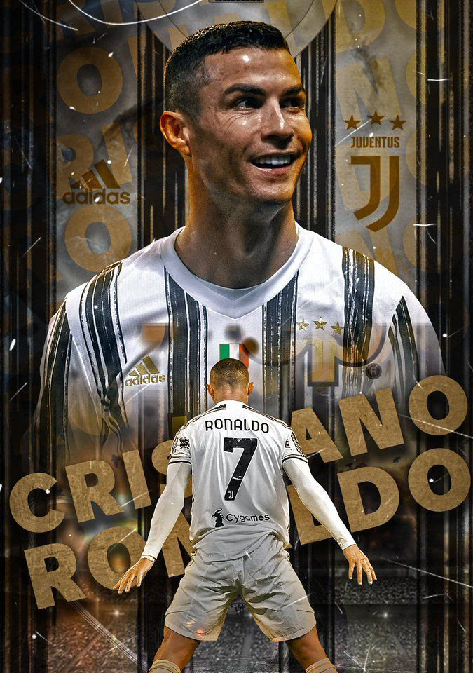 Cristiano Ronaldo CR7 Football Enthusisats Nostalgic Posters Room ...