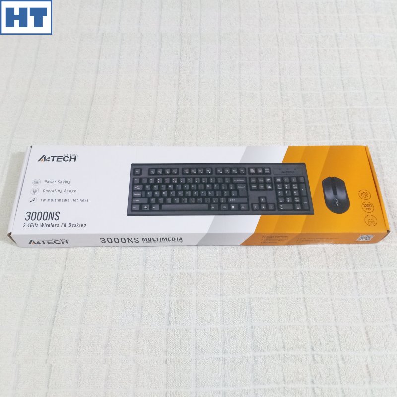 A4Tech 3000NS - NEW ARRIVAL - 2.4G Wireless Keyboard | Daraz.pk