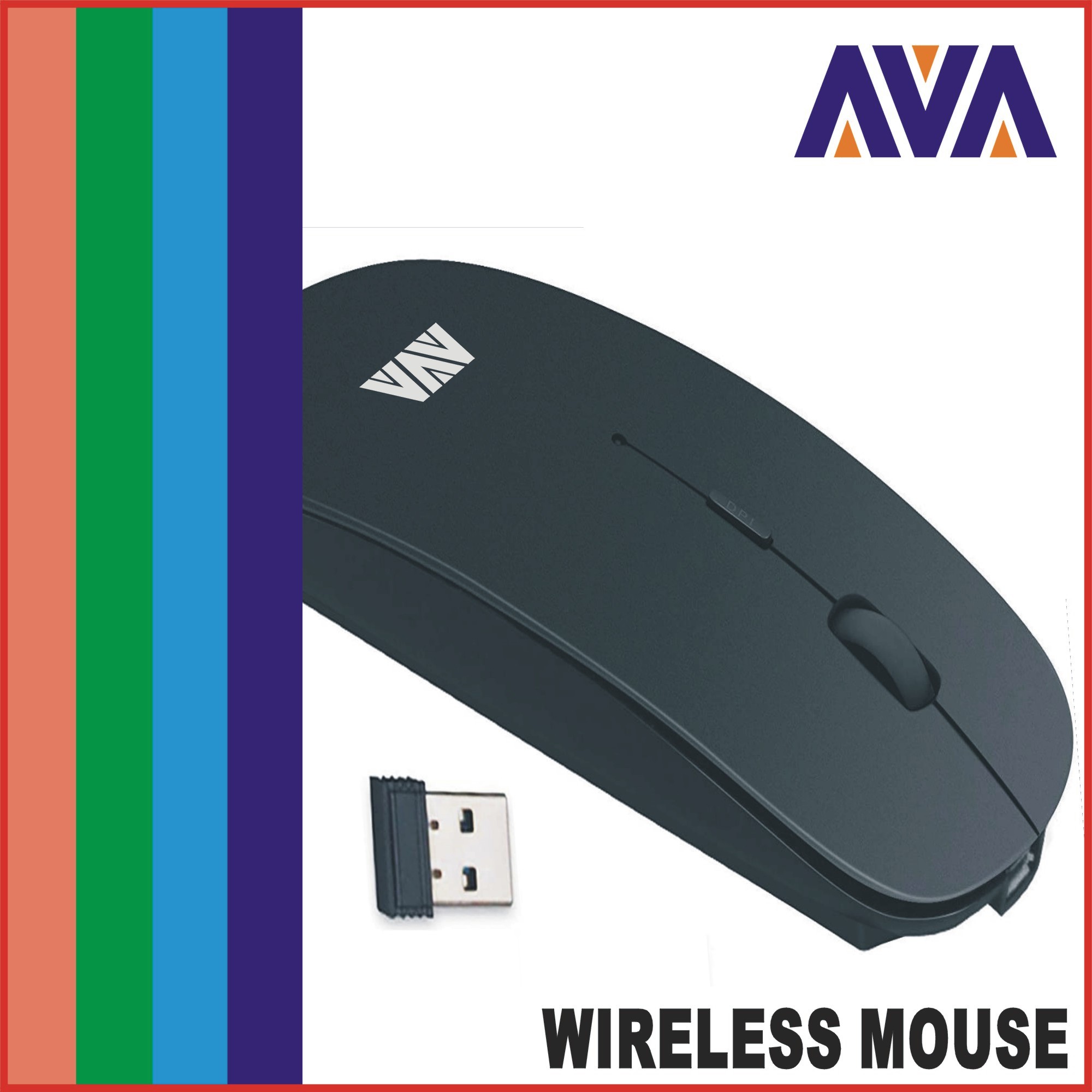 AVA HIGH QUALITY WIRELESS OPTICAL LASER MOUSE 2.4GHZ OPTICAL MOUSE MICE ...