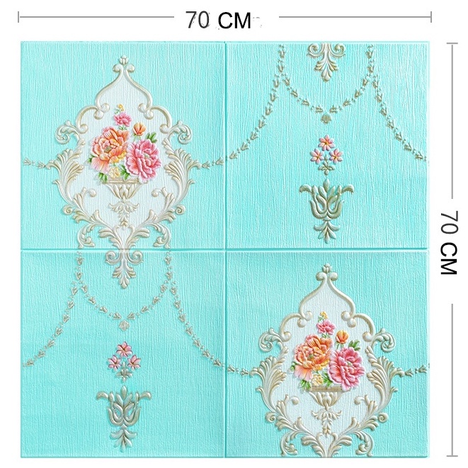 Large size 70x70cm Wallpaper 3d wall sticker foam Wall paper dinding ...