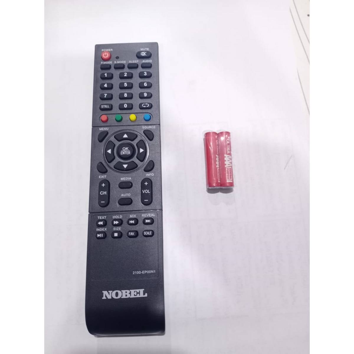 Universal Remote Nobel LCD/LED TV Work All model+Free cell | Daraz.pk