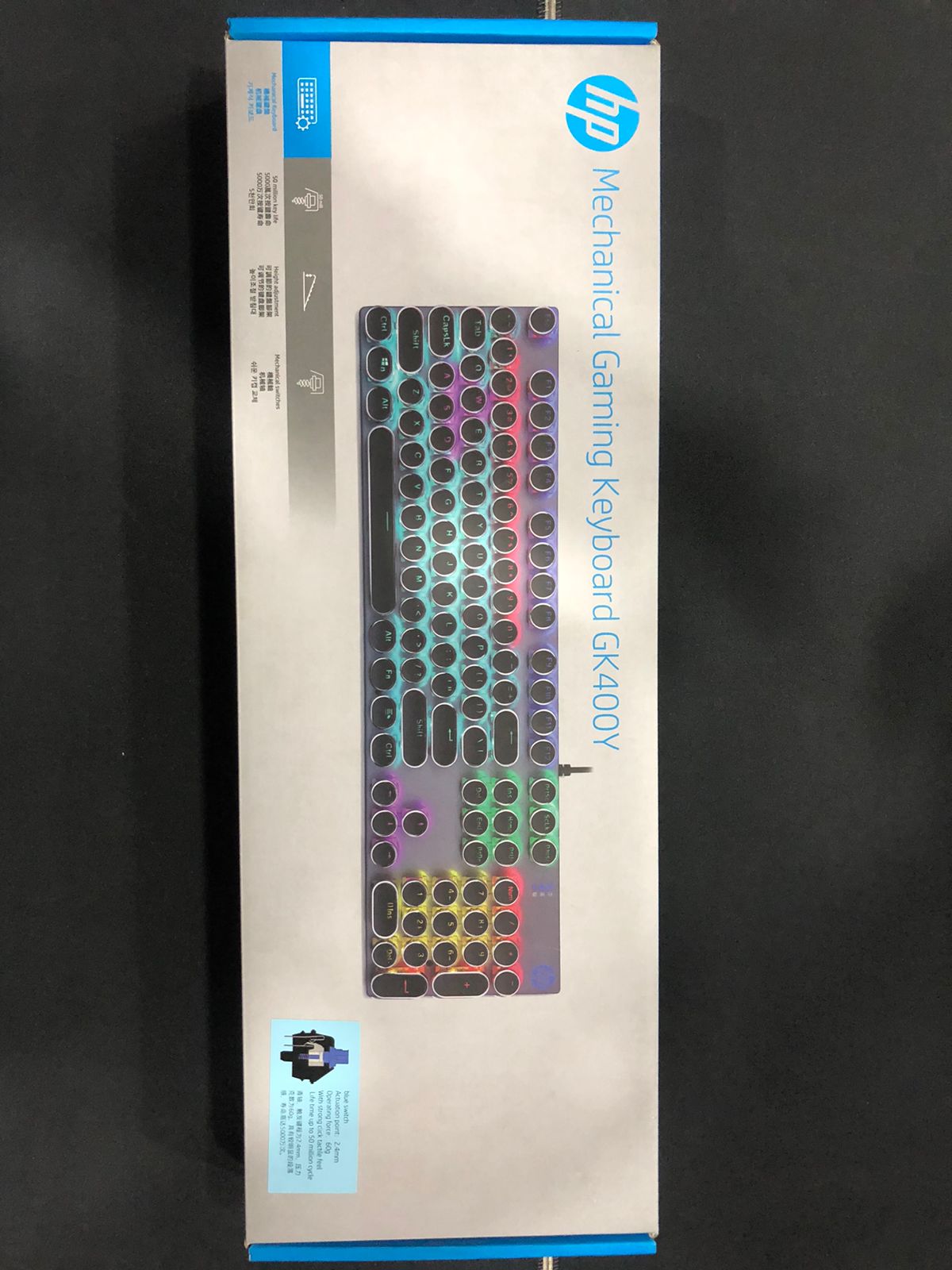 HP Mechanical Gaming keyboard GK400Y | Daraz.pk