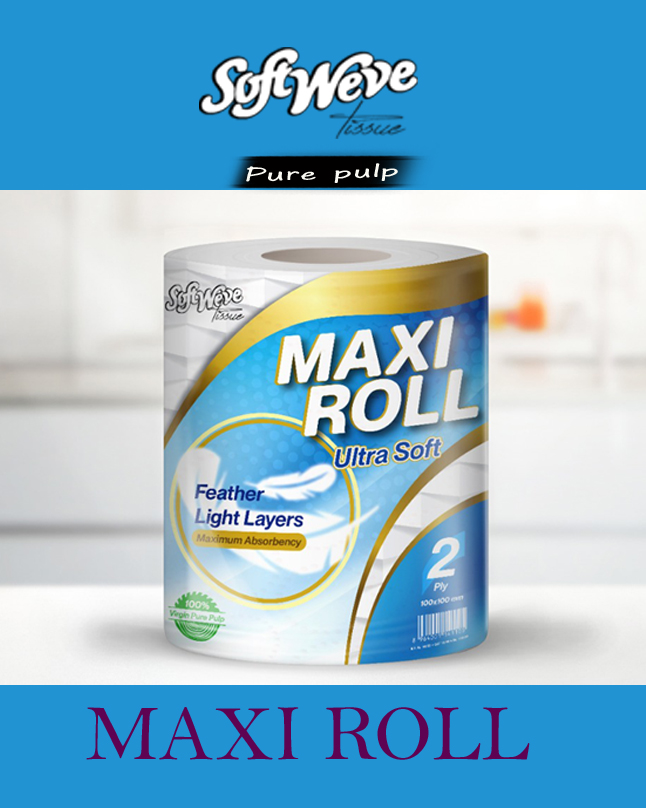 Softweve Jumbo Maxi Roll tissue | Daraz.pk