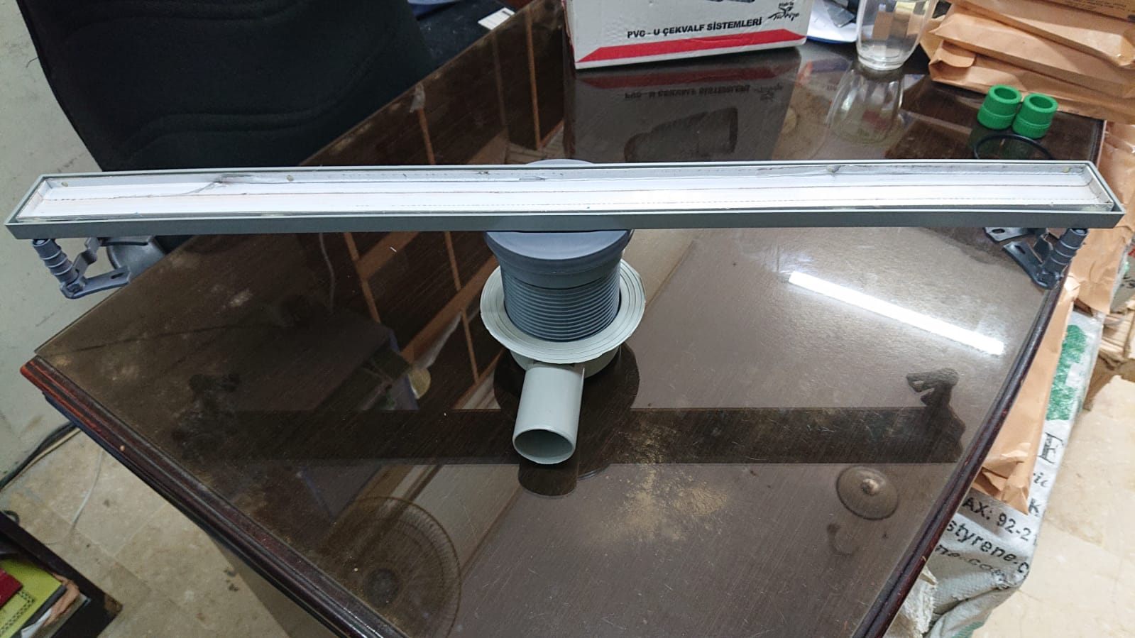 Shower Drain Style 360 Linear Drain 60cm and 80cm made in Turkey Shower ...