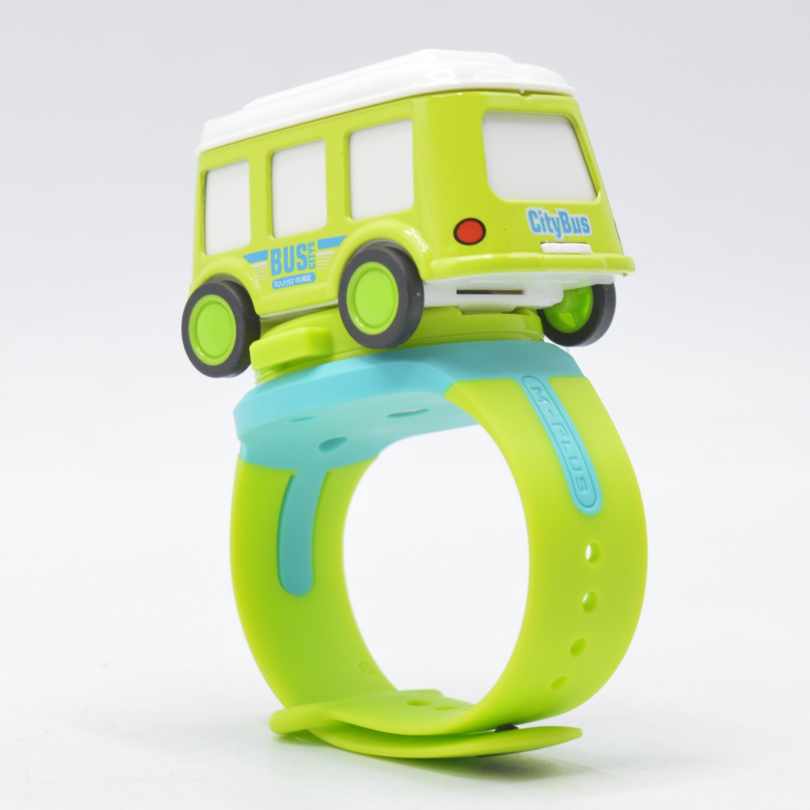 Khanaan Watch Bus Toy Hand Sensor Light & Sound Free Wheel | Daraz.pk