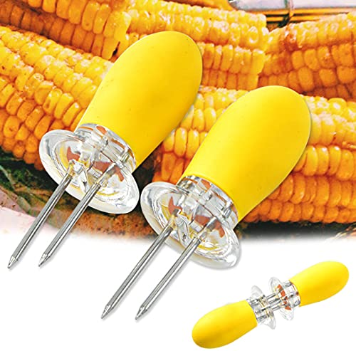 8 Pcs Corn Cob Forks Corn Holders, Corn on the Cob Skewers, Safe ...