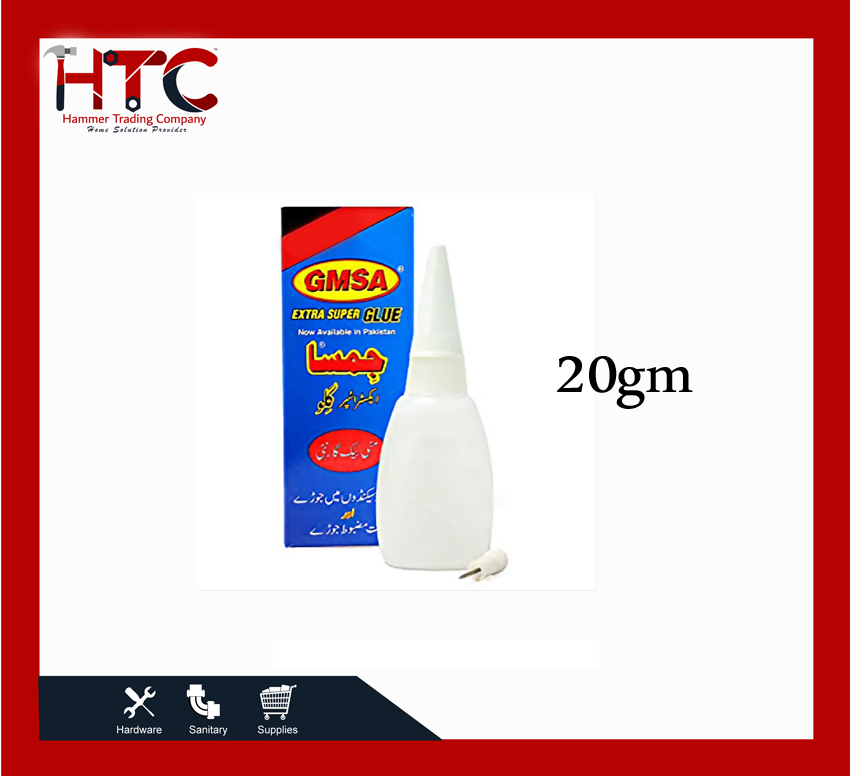 GMSA Elfy 20 Gram & 50 Gram-GMSA Extra Super Glue | Daraz.pk