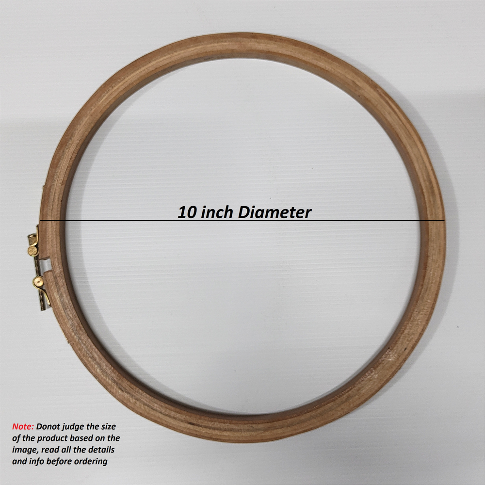 High Quality Wooden Frame Finished Hoop for Embroidery and Decorations ...