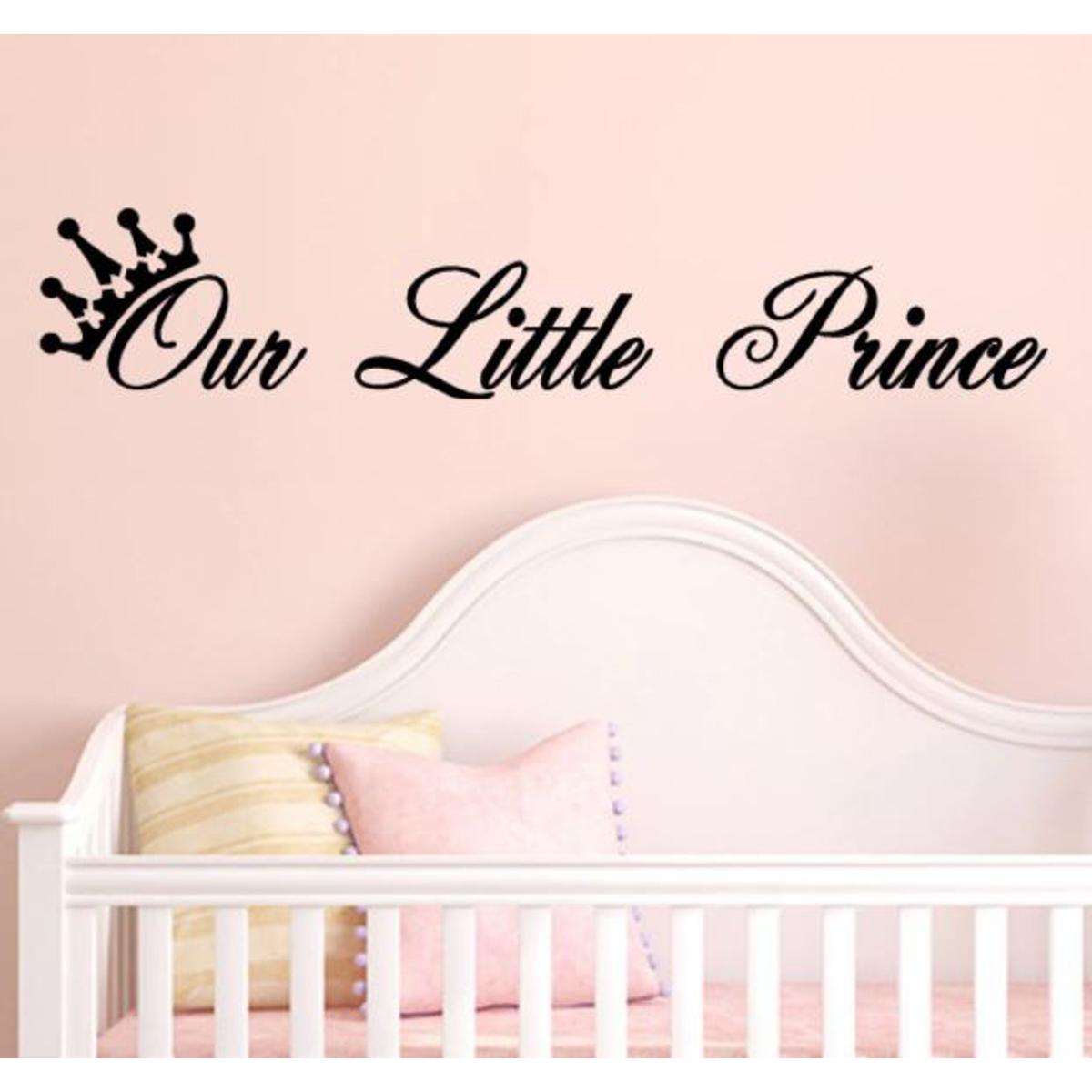 PVC Kids Removable Our Little Prince Wall Stickers Art Vinyl Decals ...