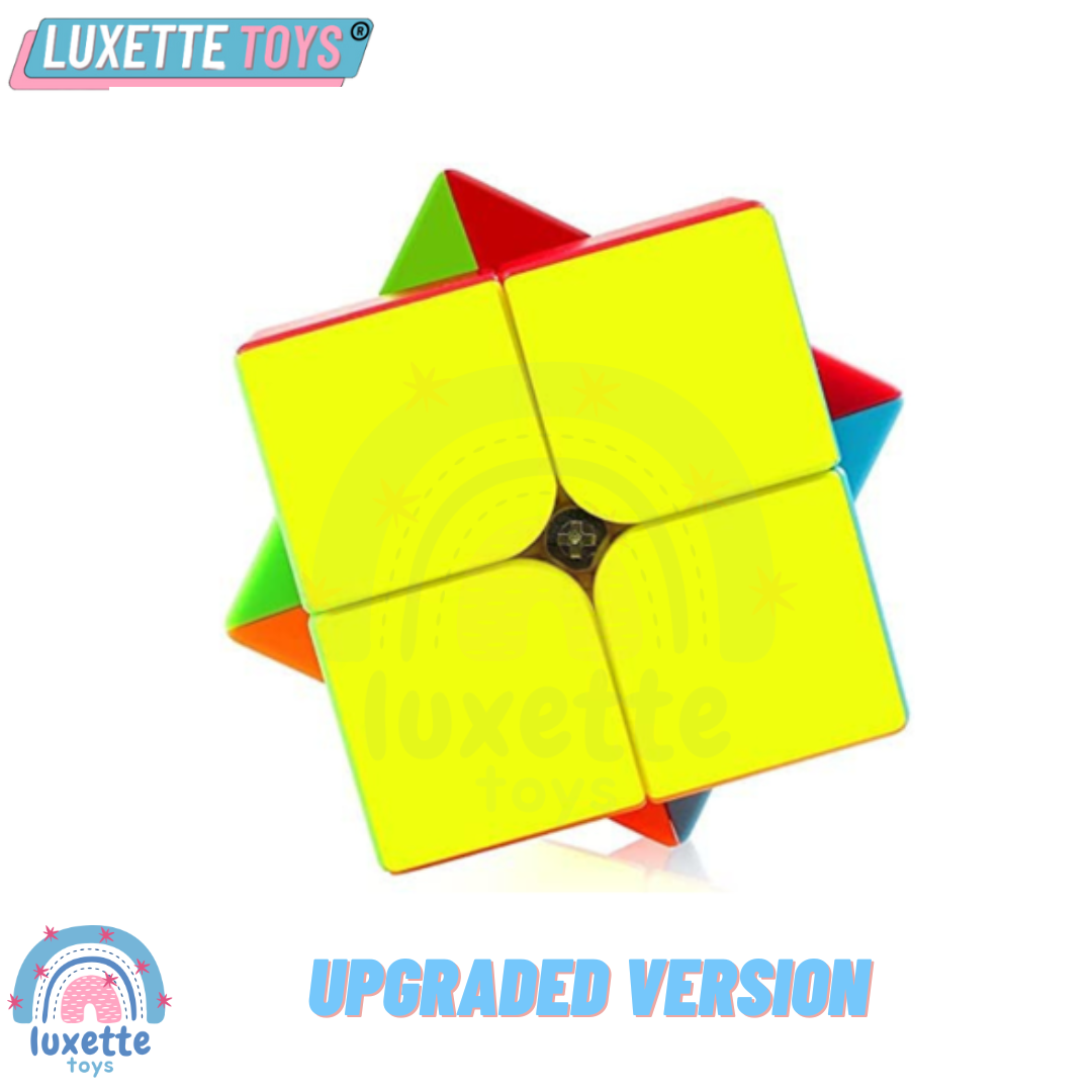 Qiyi QIDI S2 Rubiks Cube 2X2 - Stickerless Magic Speed Cube 2X2 Puzzle Toys (51mm), The Most ...