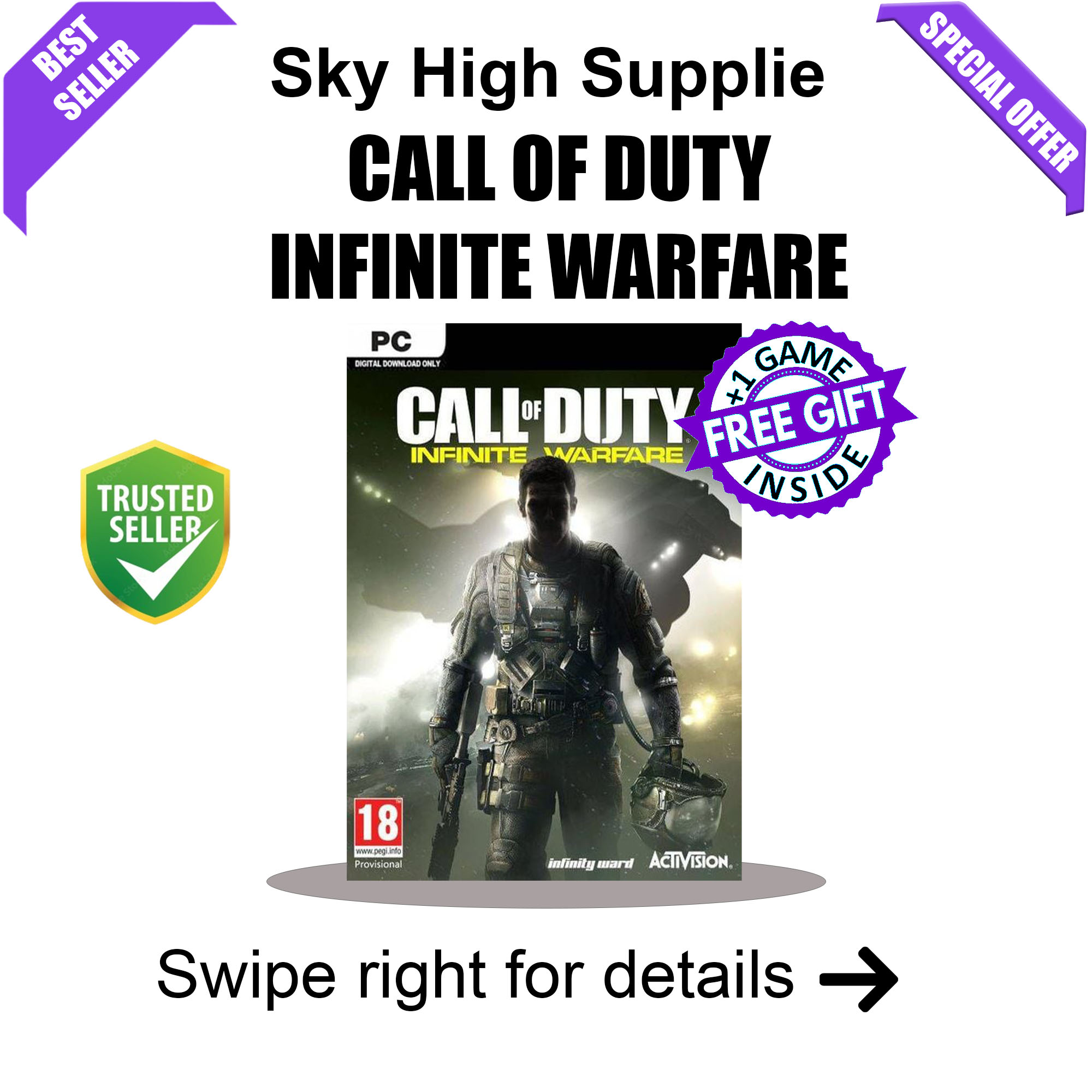 CALL OF DUTY ADVANCE WARFARE - GAME FOR PC (GOOGLE DRIVE/ MEDIAFIRE ...