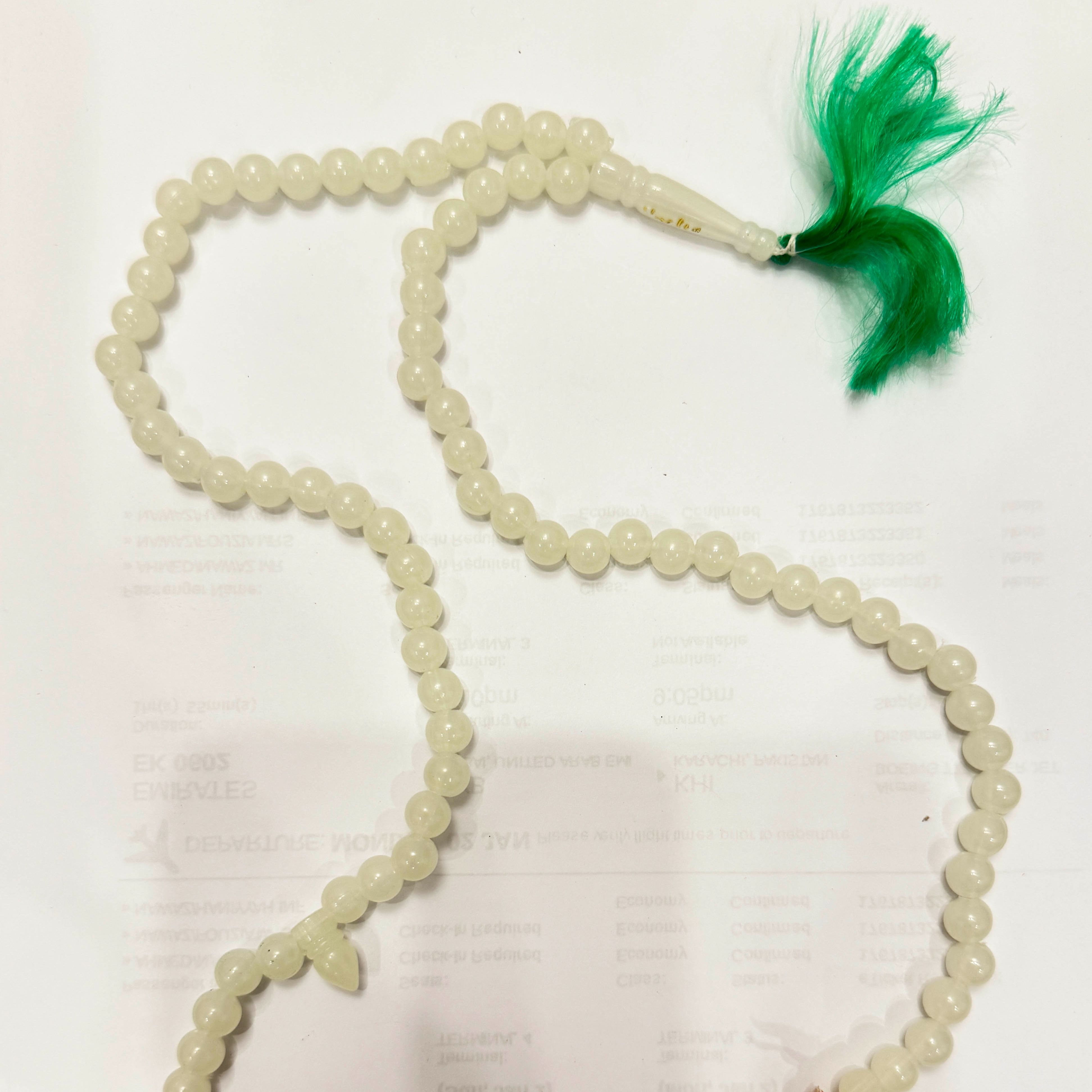 TASBEEH - CRYSTAL BEADS - TASBIH - FANCY TASBEH - 100 BEADS | Daraz.pk