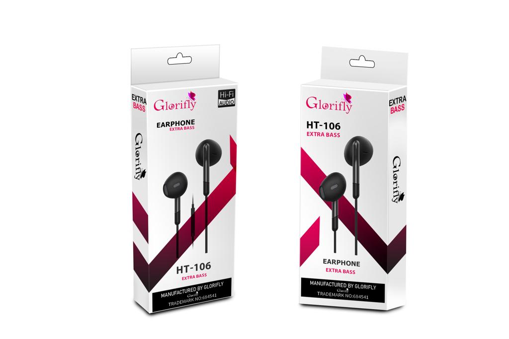 Glorifly HT-106 Extra Bass Handsfree stands out as a unique marvel that ...