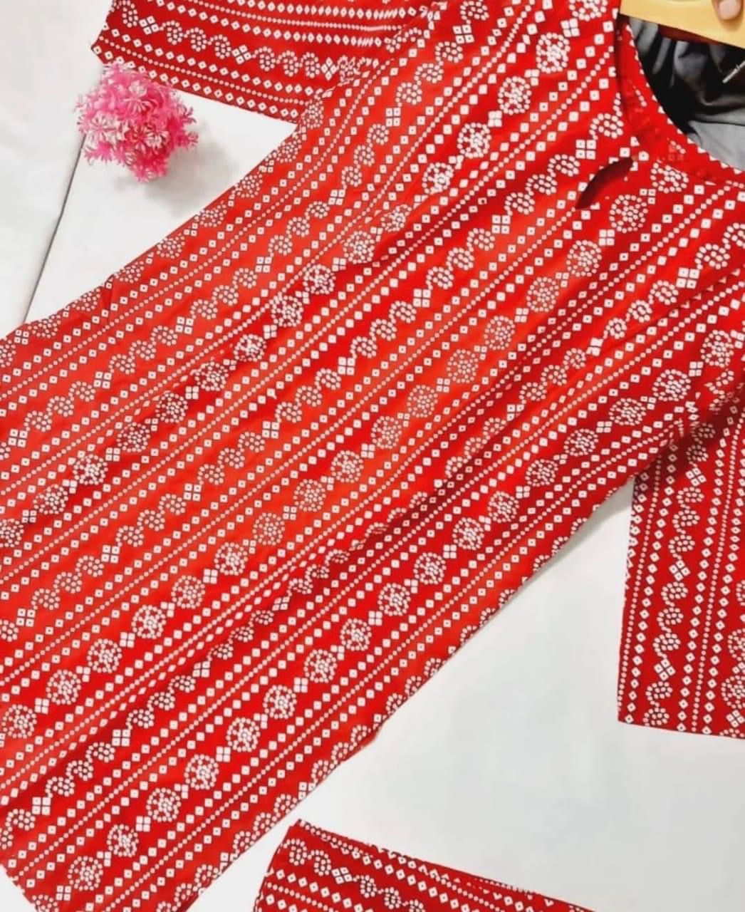 2 Pc Stitched chunri suit for girls, women and ladies ( Mega Collection ) | Daraz.pk