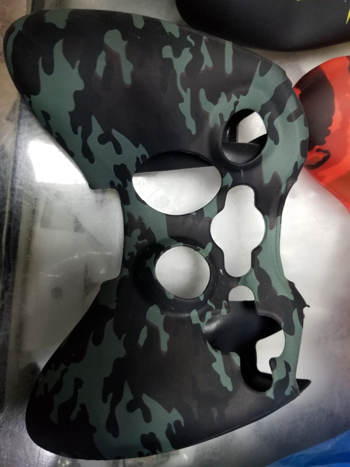 Xbox 360 Dual Shock Soft Silicon Protective Soft Case Anti-Slip Multi ...