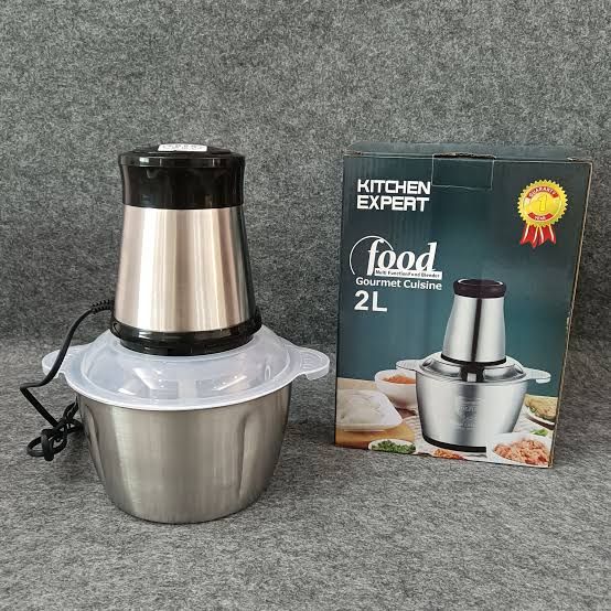 Electric Meat Chopper Stainless Steel Machine kitchen expert | Daraz.pk