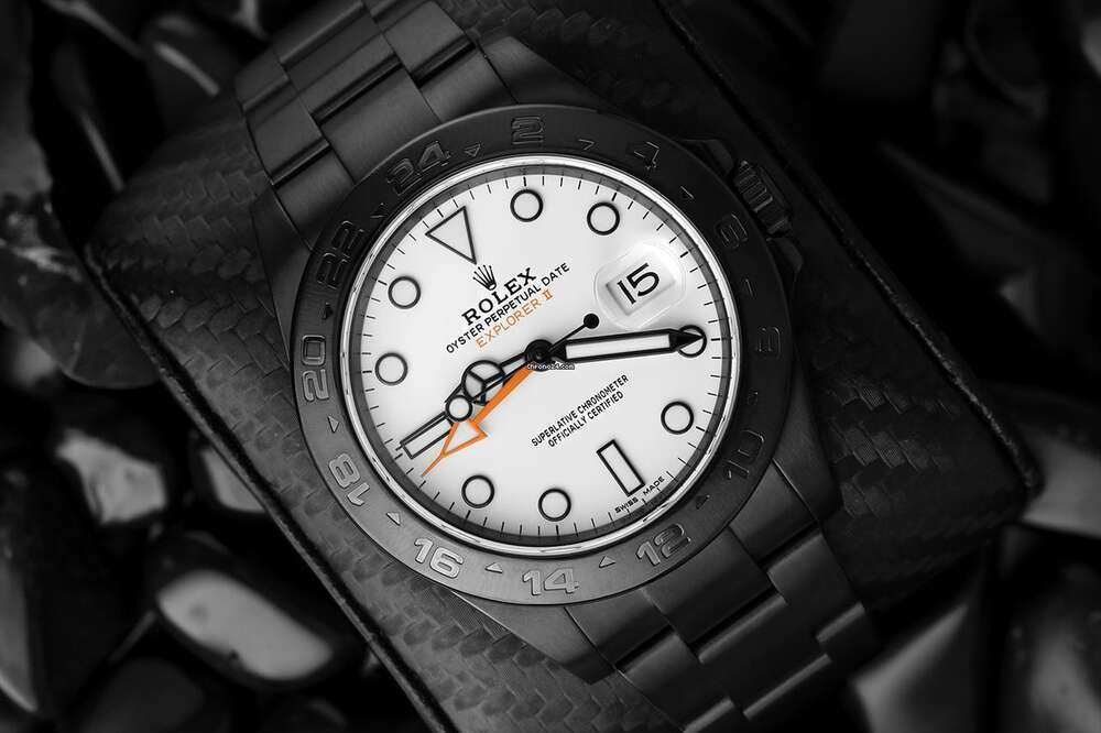 Мужские механические часы Rolex style Explorer II белые 216570 | AliExpress