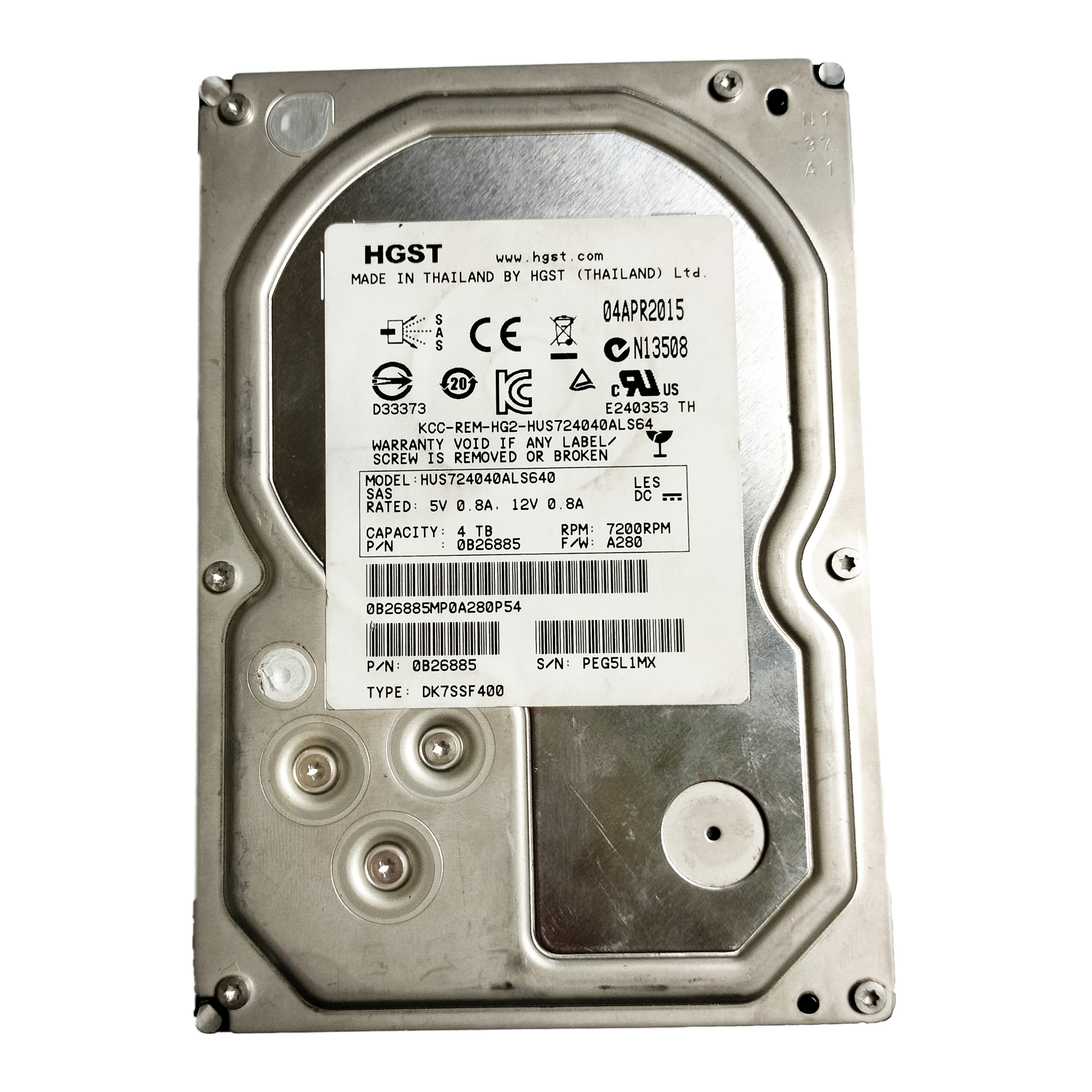 4 TB HGST Hard Disk For PC | Hard Disk Drive For PC 4 TB | 4TB HDD Drive For Desktop | Gaming ...