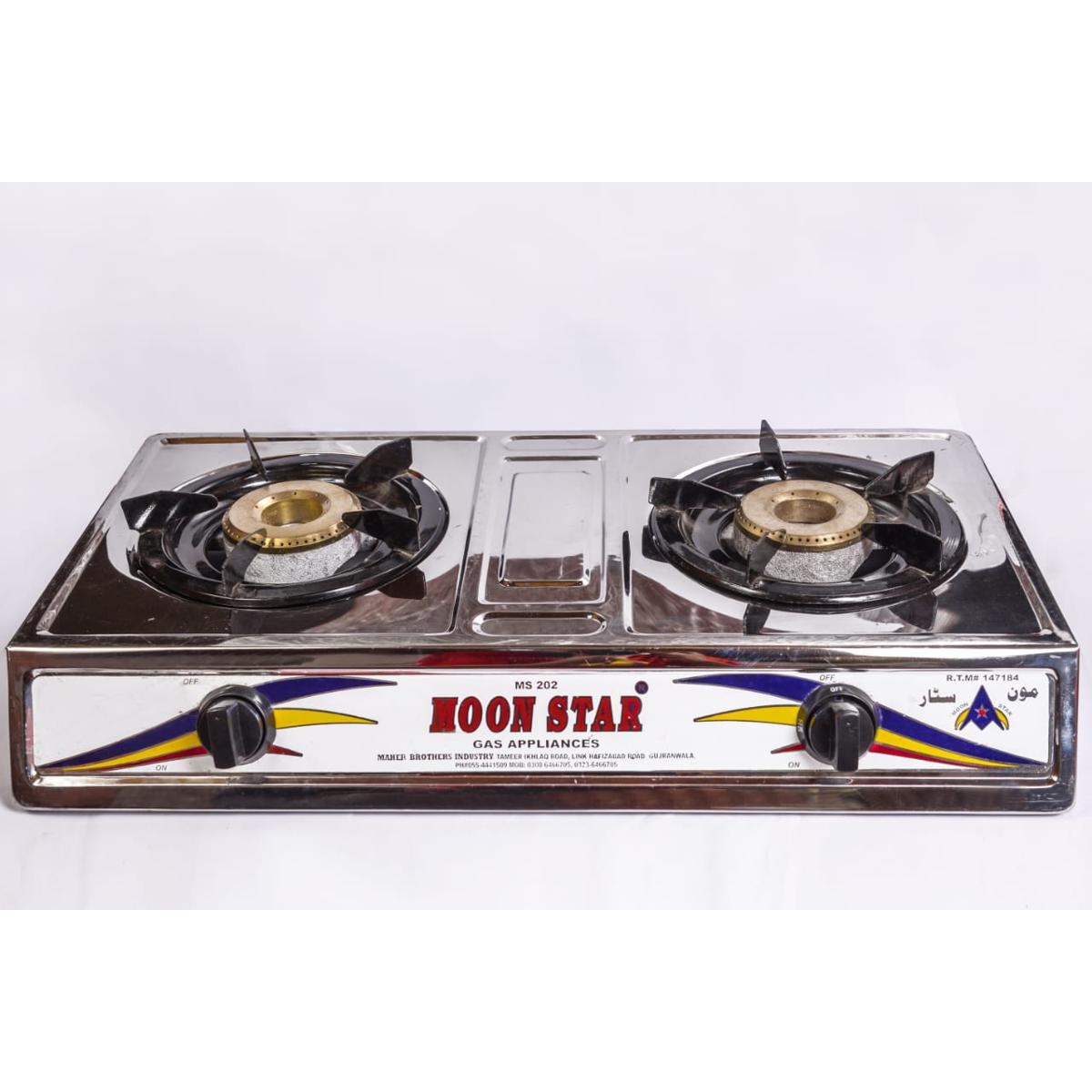 Gas Stove with Automatic ignition system for kitchen Double burner ...