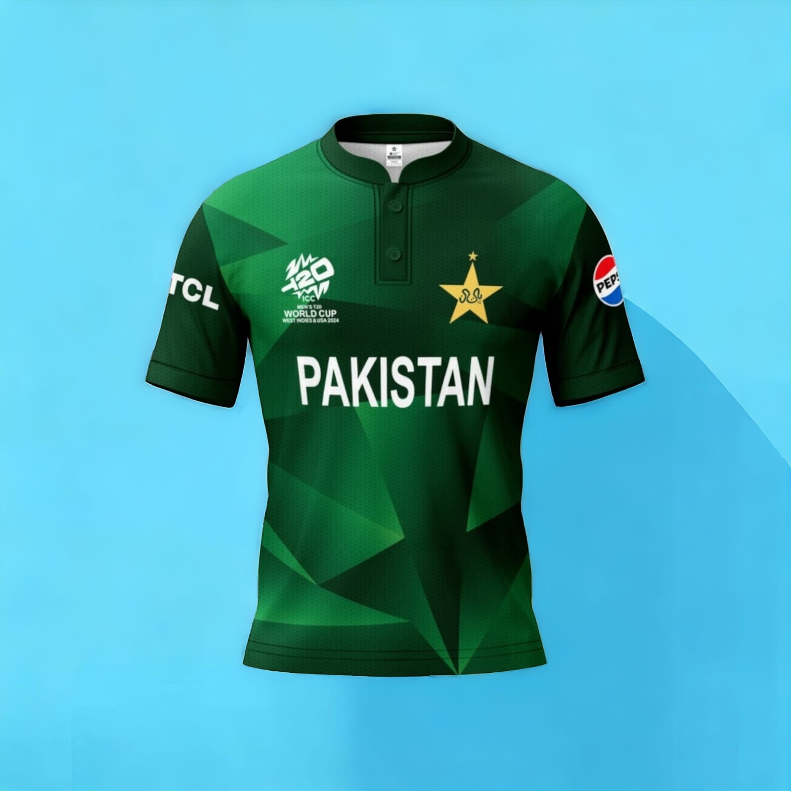 Pakistan Cricket Team Jersey for T20 World Cup 2024 - Official Replica ...