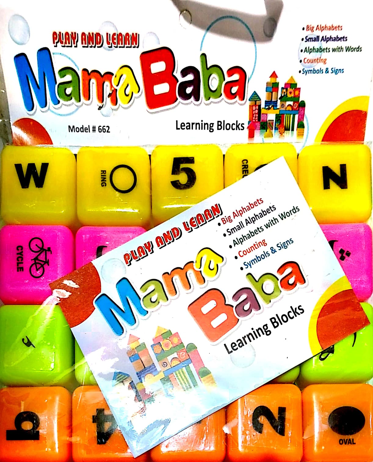 ABC Early Learning Alphabets blocks,Counting ABC Symbols learning Play ...