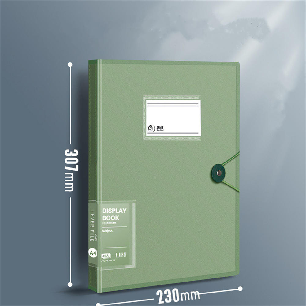 File Folder With Pockets Personalized – 36 Pockets, Custom Text, File ...