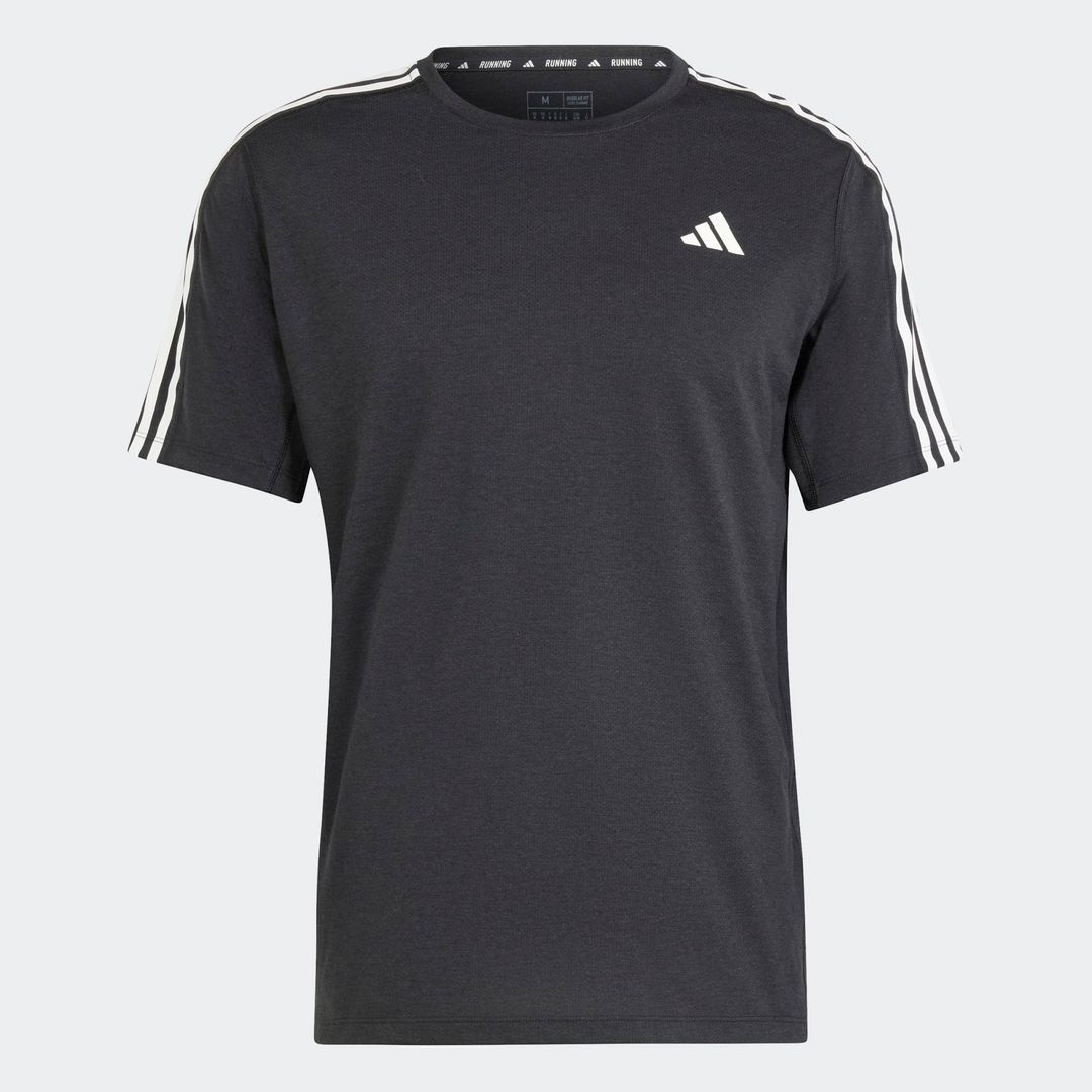 ADIDAS OWN THE RUN 3 STRIPES T-SHIRT (IQ3834) | Daraz.pk