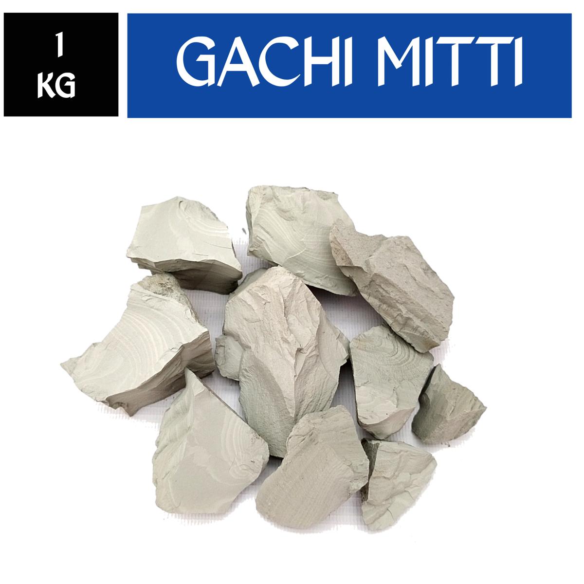 pack of 1Kg- gachi clay, gachi mitti, good quality, high demanded, very ...