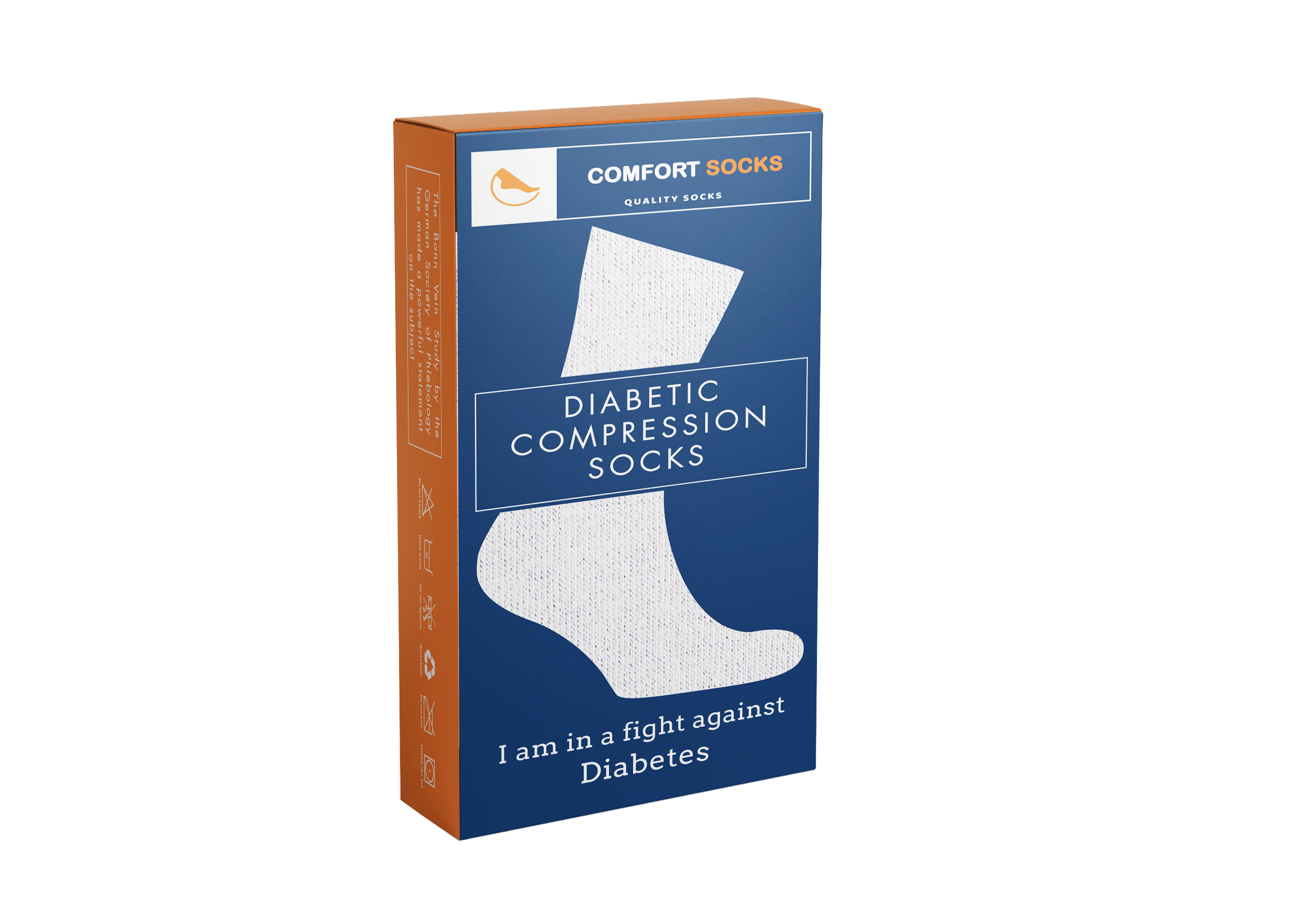 Diabetic Socks for Men & Women - Soft Cotton, Non-Binding, Seamless Toe ...