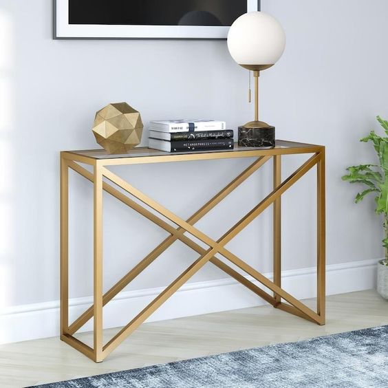 X-Shape Modern Console Table | Daraz.pk