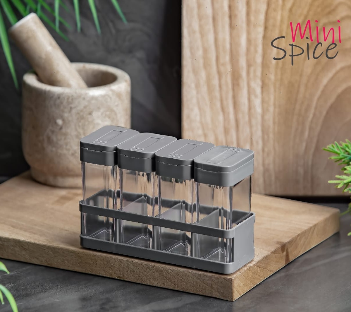Mini Transparent Storage Box Set – 4-Piece Airtight Containers for ...