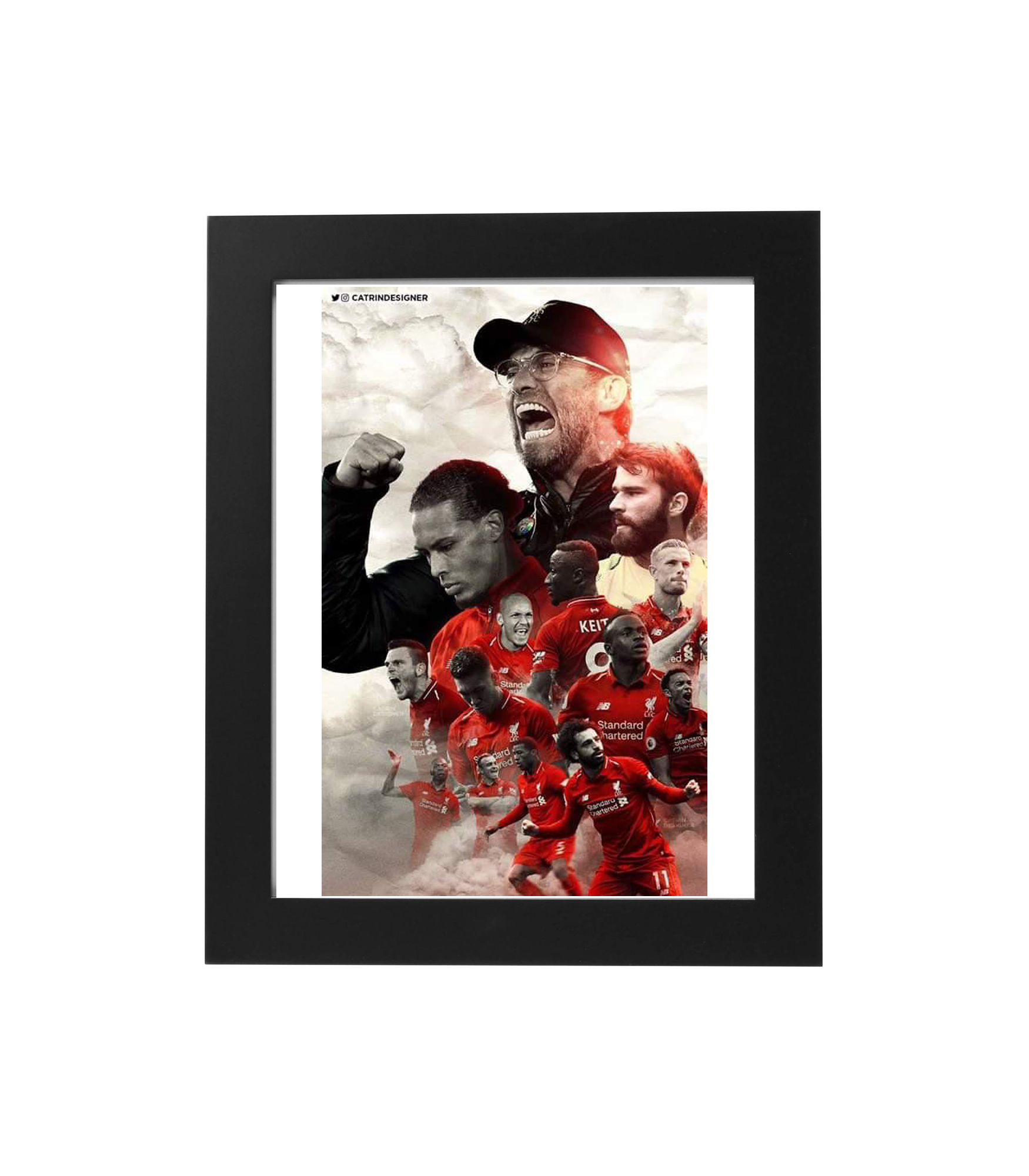 Liverpool FC YNWA Football Enthusisats Nostalgic Posters Room Posters ...