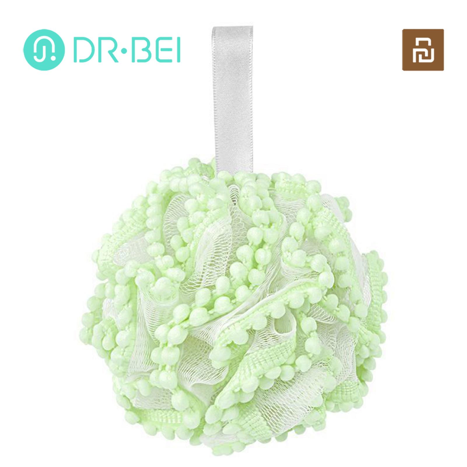 DR BEI Shower Brush High Water Absorption Soft Shower Mesh Foaming ...