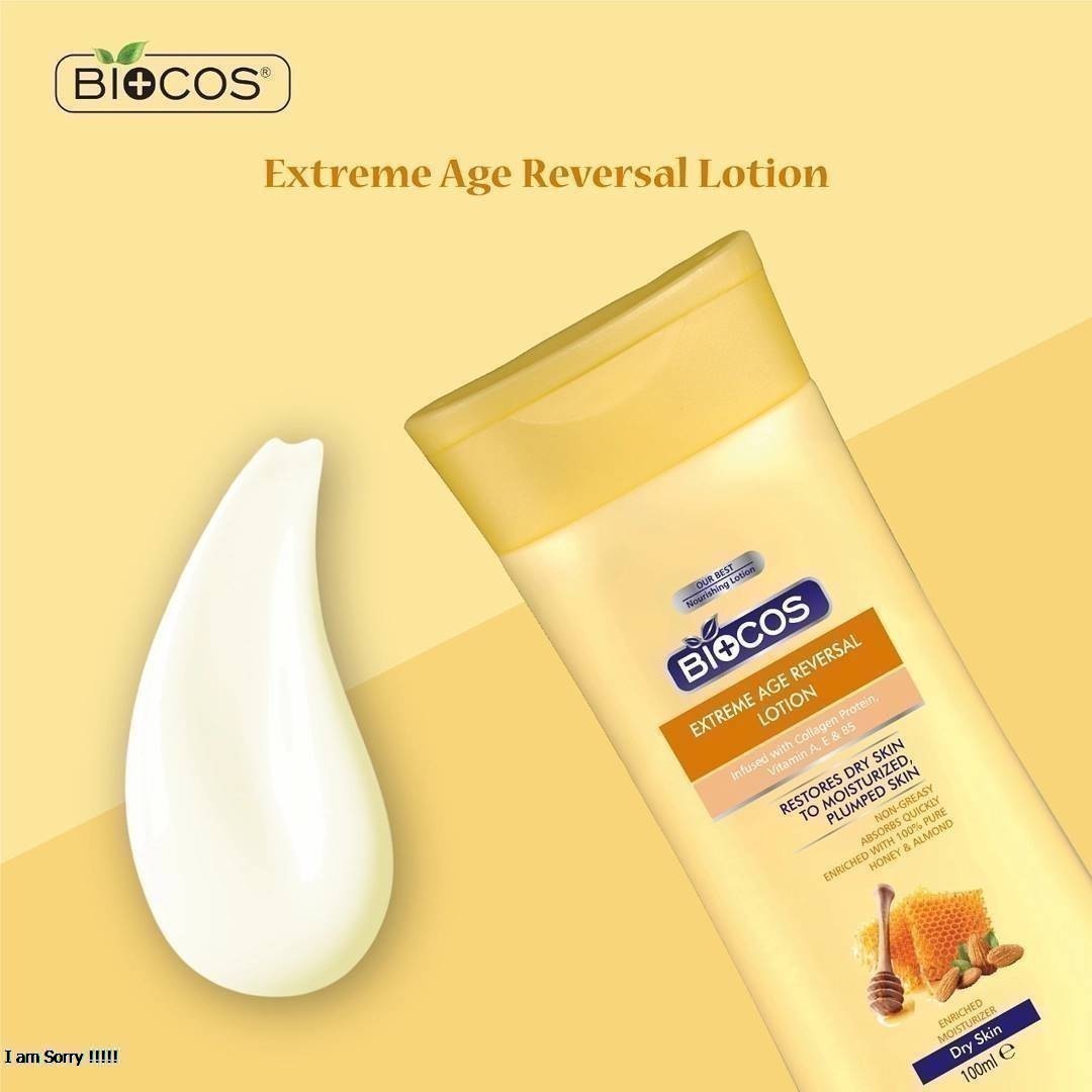 Biocos Extreme Age Reversal Body Lotion 100ml | Daraz.pk