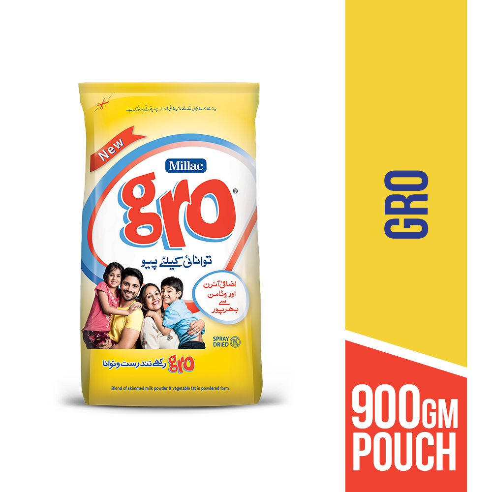 Gro Fortified Nutrition Powder - 900Gm Pouch | Daraz.pk