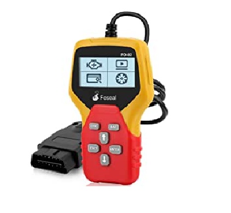 Foseal Wired OBD2 Scanner,Plug and Play OBDII Code Reader, Car ...