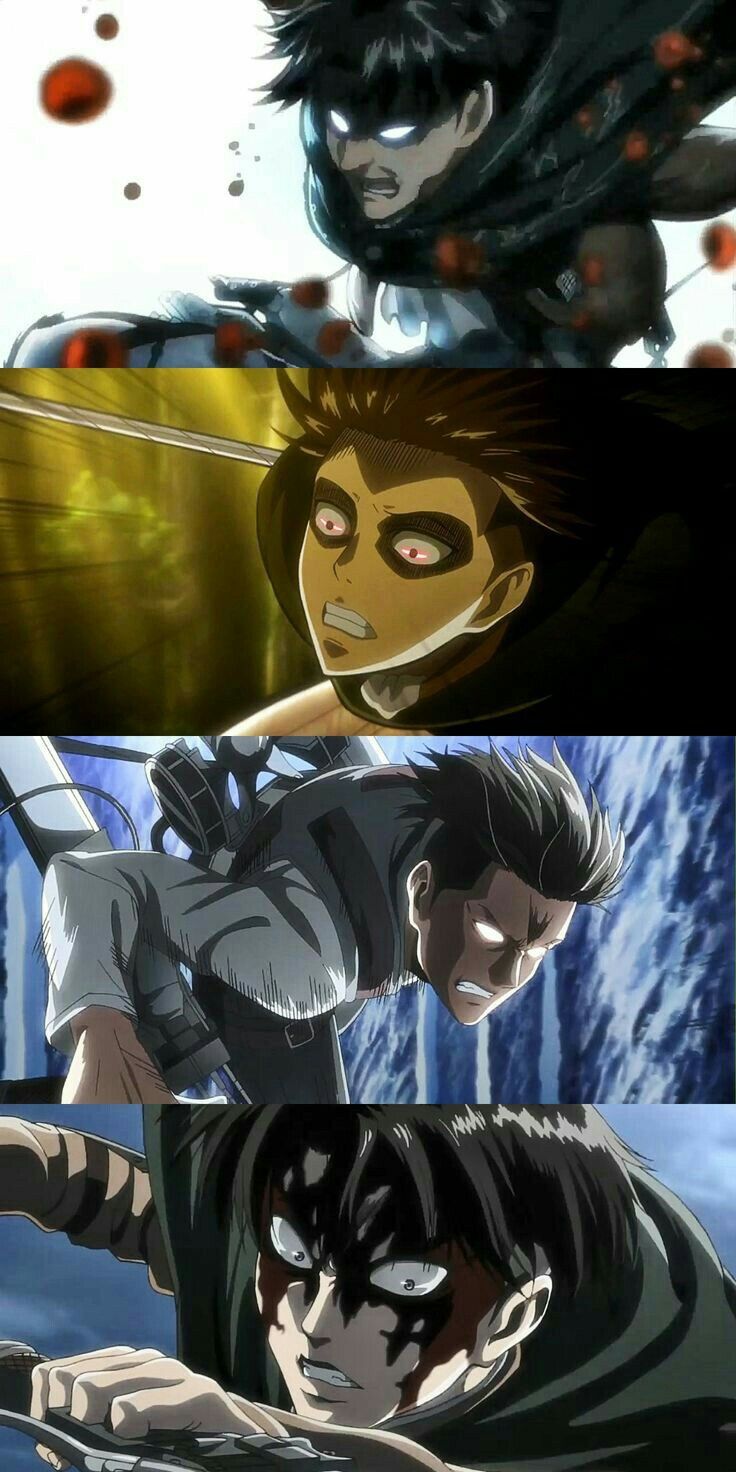 LEVI ACKERMAN, ATTACK ON TITAN A5 UNCUT STICKER SHEETS, Anime Stickers ...