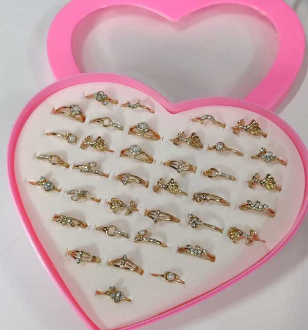 36PcsMid Finger Rings for womens, Girls, Small rings for baby girls ...