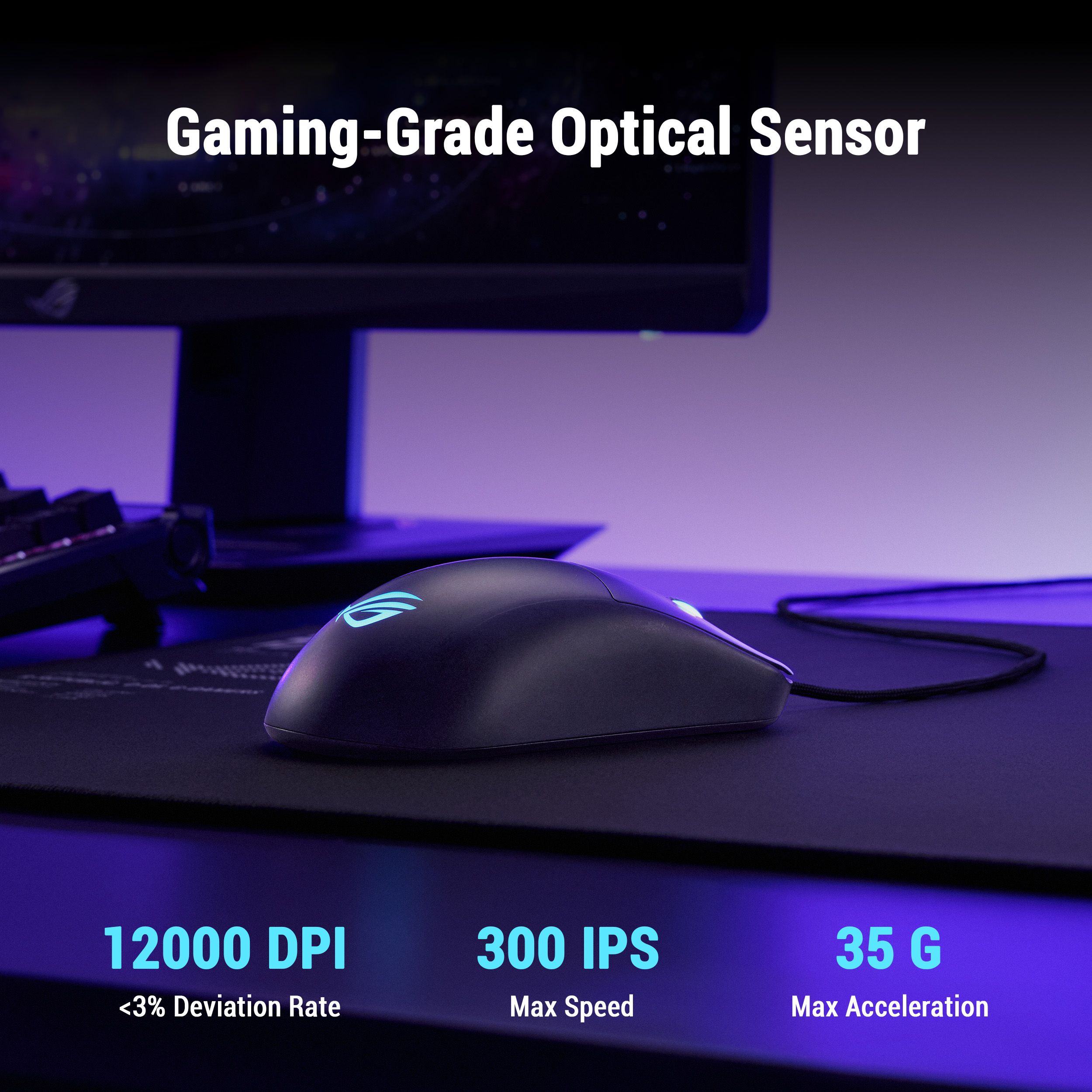 Buy ASUS ROG Harpe Mini Core Wired Gaming Mouse (P524) 52-gram with pro ...
