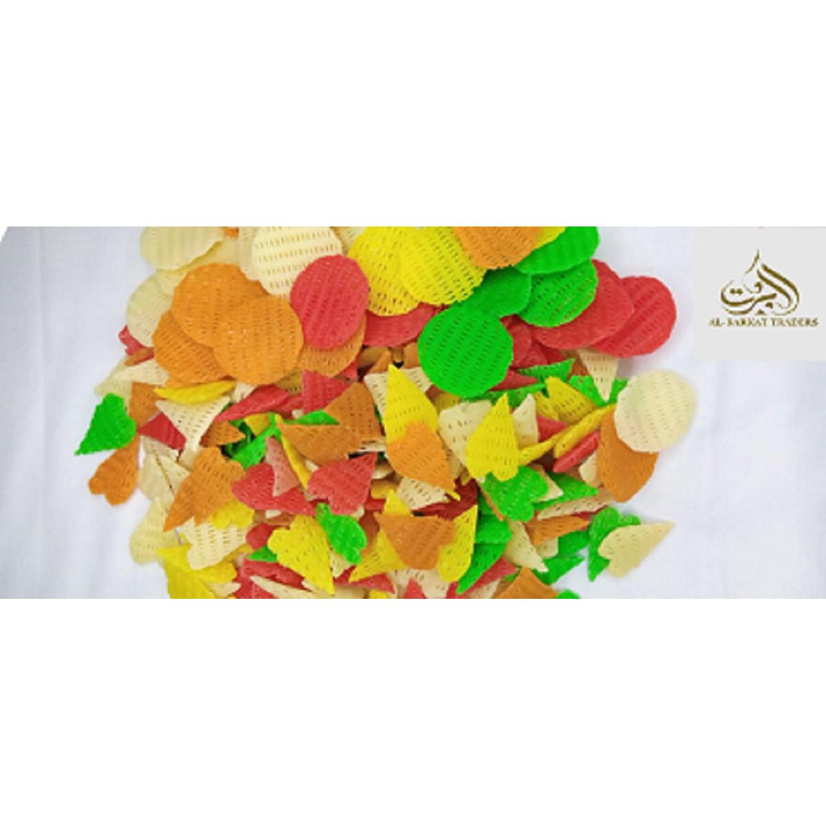 Best Mix Fryums Ready-to-Fry Papad Snacks Small Racket Shape/Triangle ...