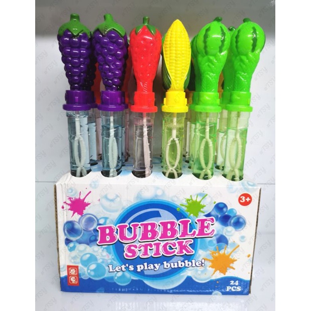 Bubble Fruit Stick - Bubble Stick Party Favors 1.2 x 14.7 x 1.2 Inches ...