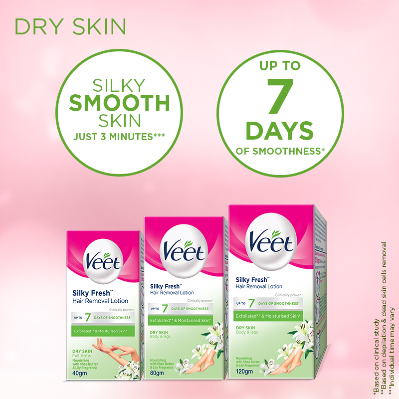Veet Hair Removal Lotion Dry 40g | Daraz.pk