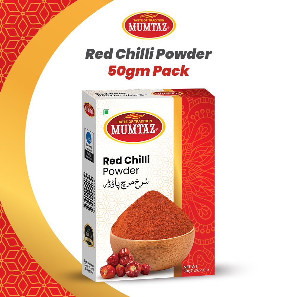 Mumtaz Red Chilli Powder (50gm) | Daraz.pk